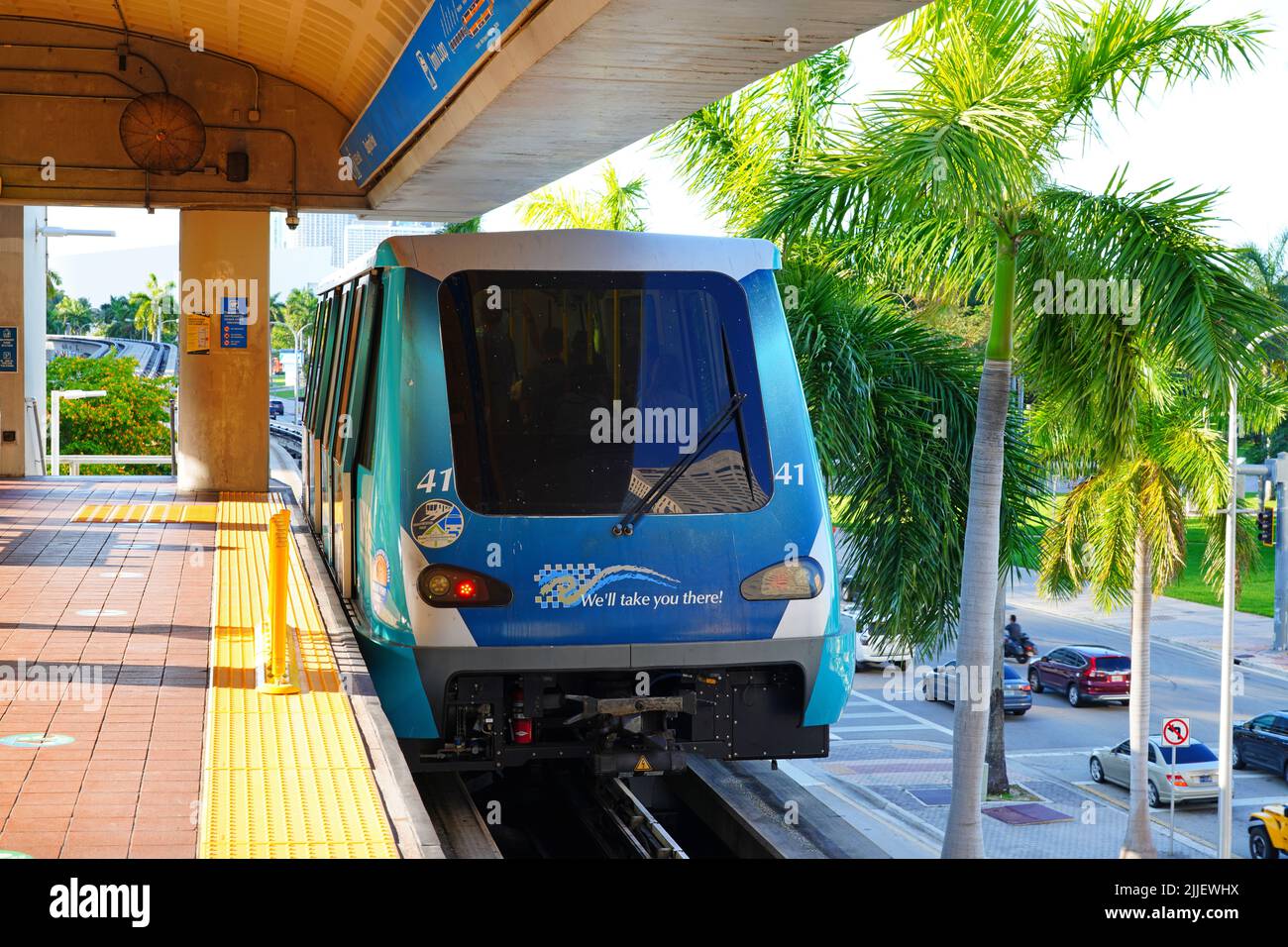 Brickell station hi-res stock photography and images - Alamy