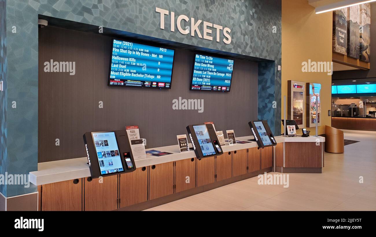 Kirkland, WA USA - circa October 2021: View of the interior of a ...