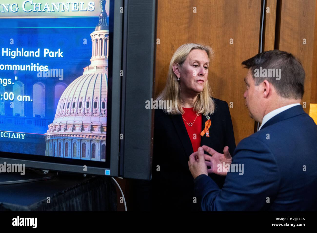 UNITED STATES - JULY 20: Mayor Nancy R. Rotering of Highland Park, Ill ...