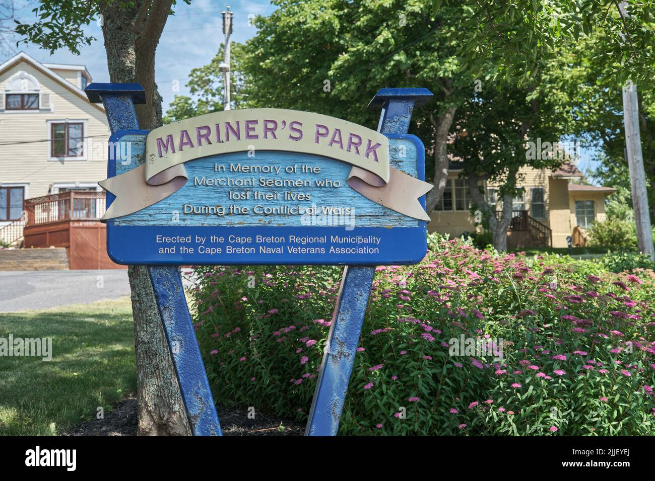 Located on the Sydney Nova Scotia waterfront, Mariner's Park serves to ...