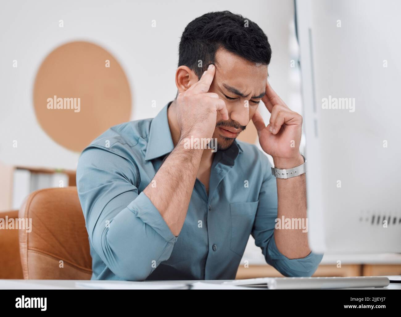 I wish these deadlines would complete themselves. a young businessman ...