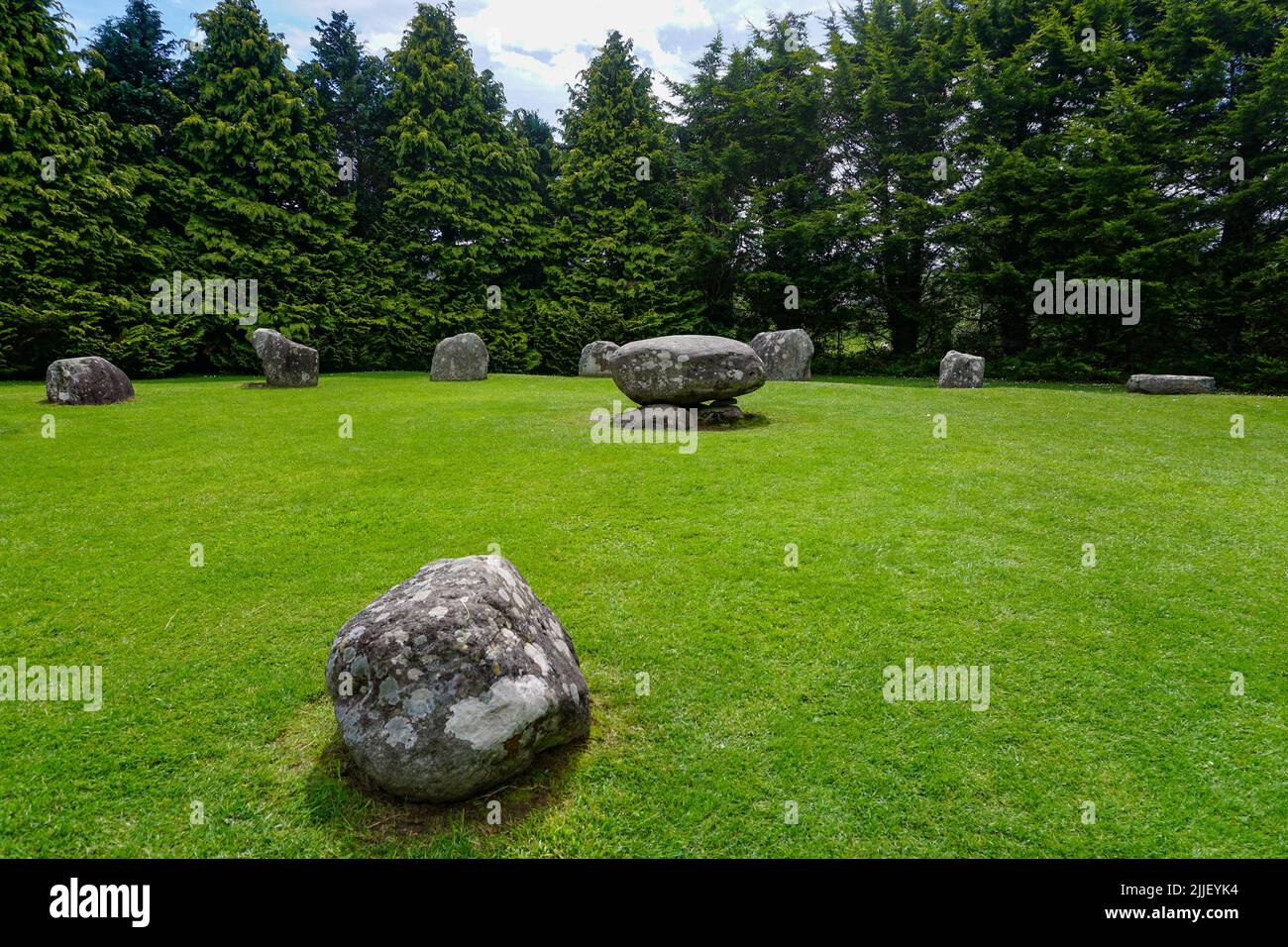 Kenmare, Co. Kerry, Ireland: The Bronze-age Kenmare stone circle is ...