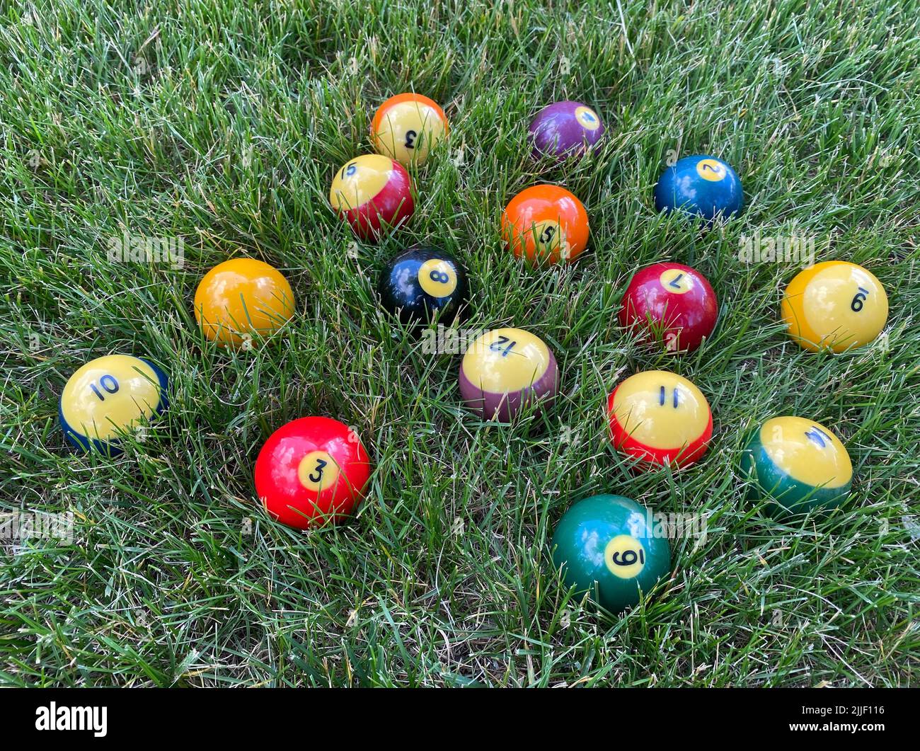 Billiard balls hi-res stock photography and images - Alamy