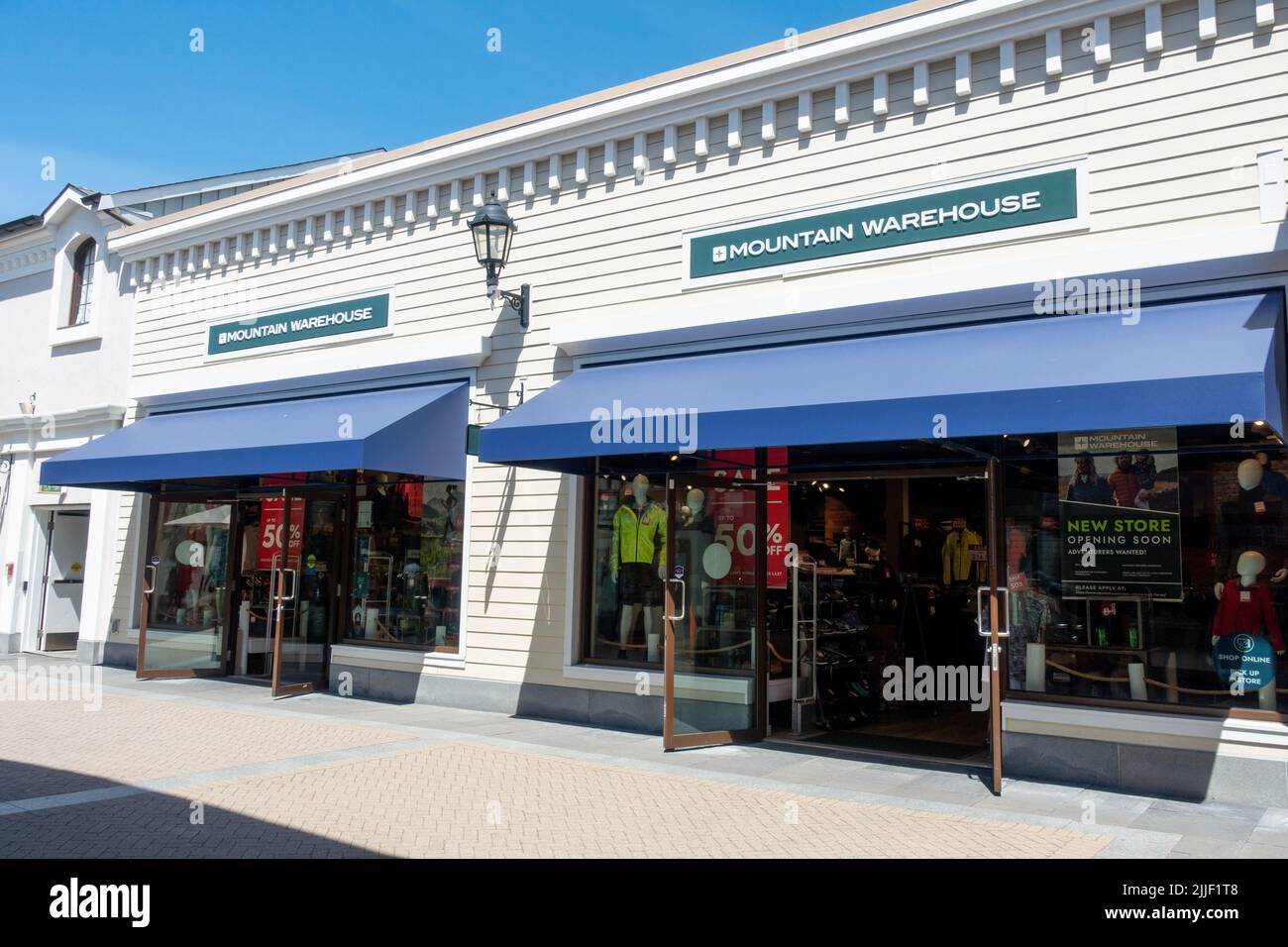 Mountain Warehouse Store in McArthur Glen Designer Outlet Stock Photo - Alamy