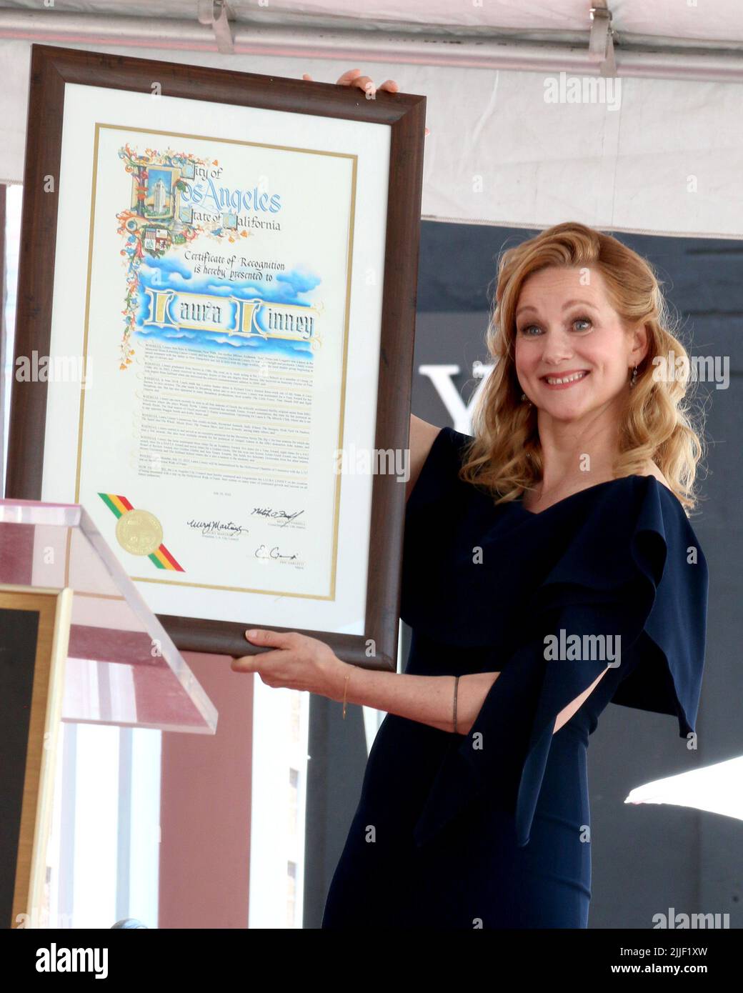July 25, 2022, Los Angeles, CA, USA: LOS ANGELES - JUL 25: Laura Linney ...
