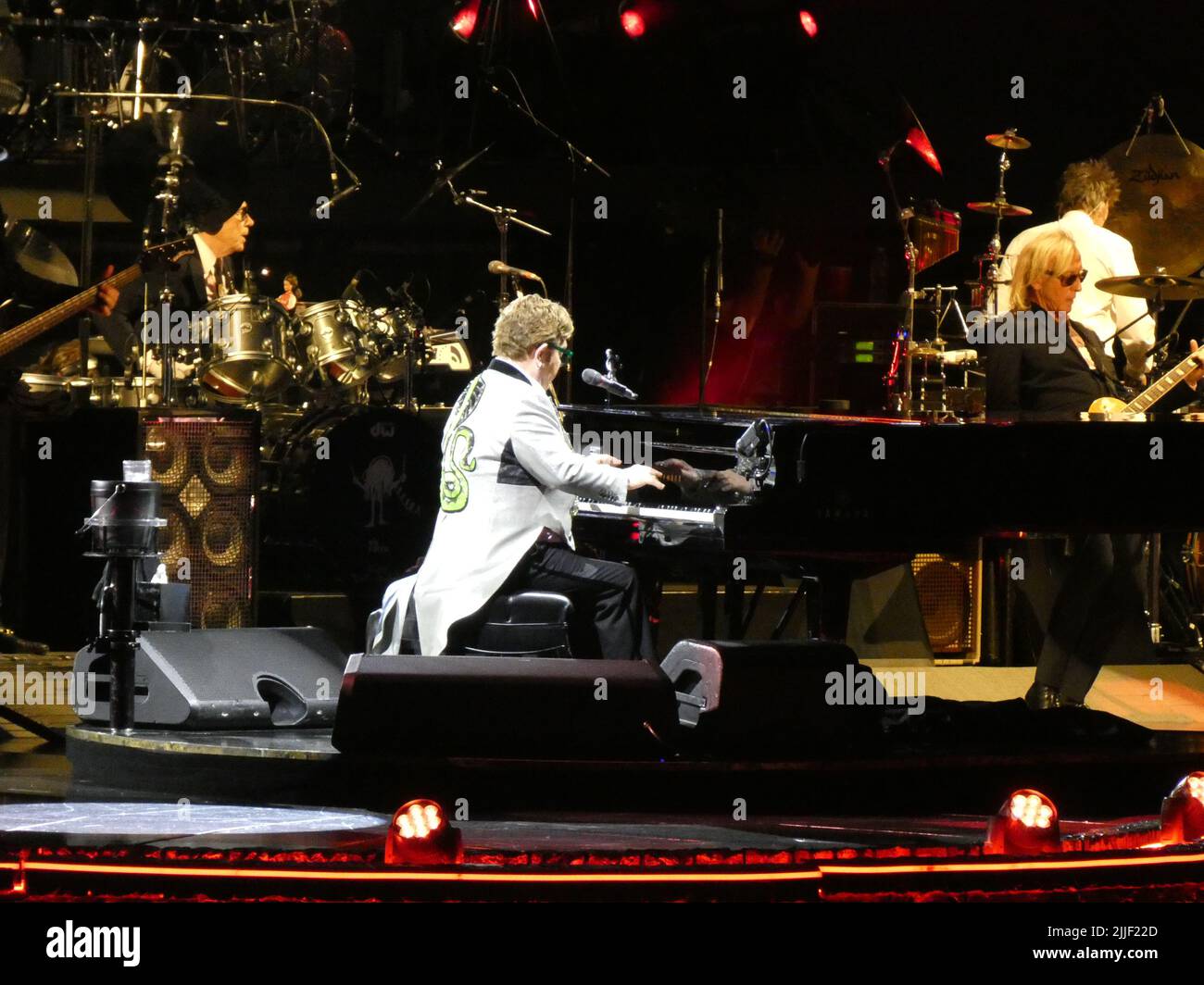 New Jersey, US, 25/07/2022, International Rock-Pop Megastar Sir Elton ...