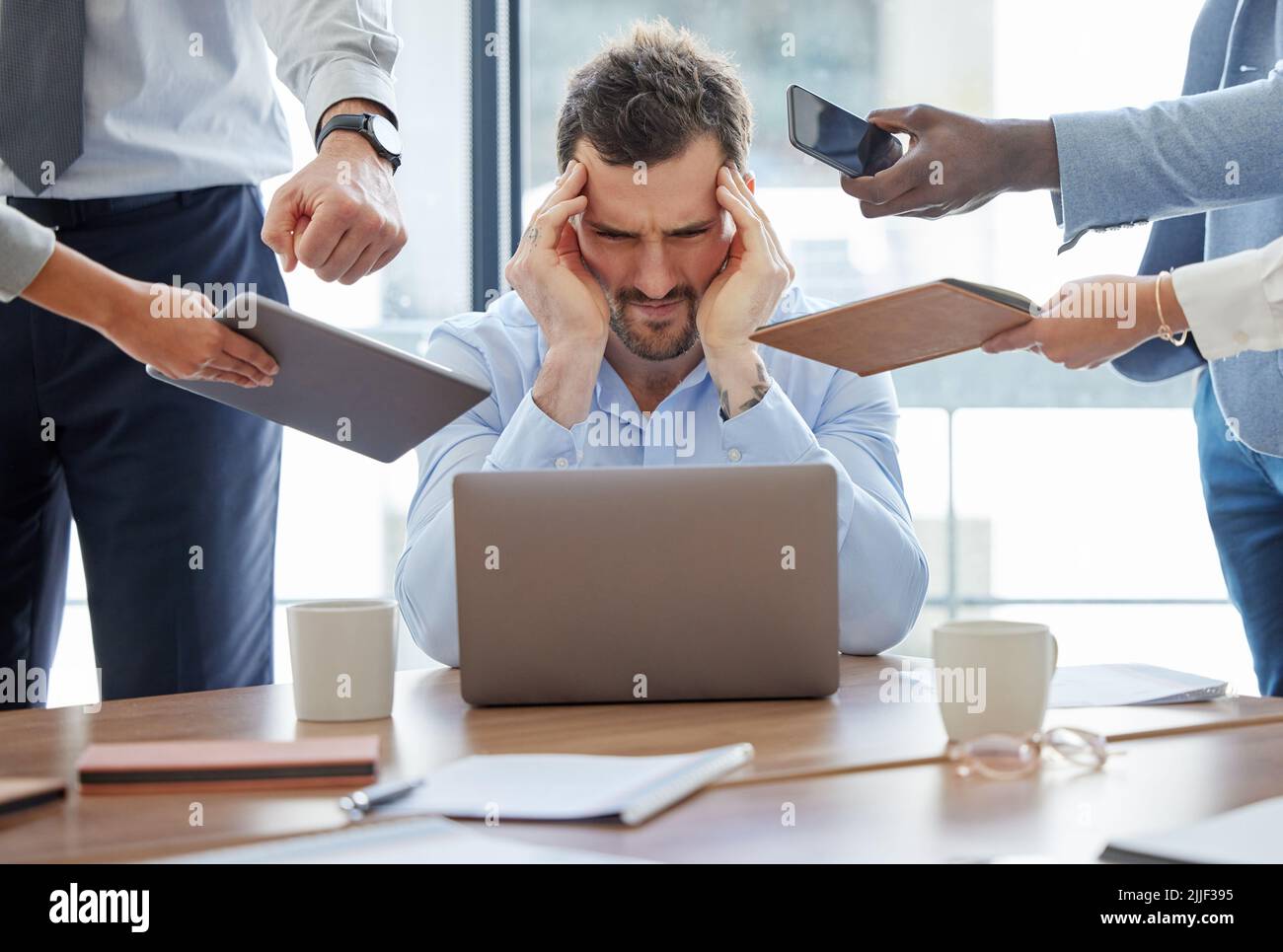 Office demands hi-res stock photography and images - Alamy