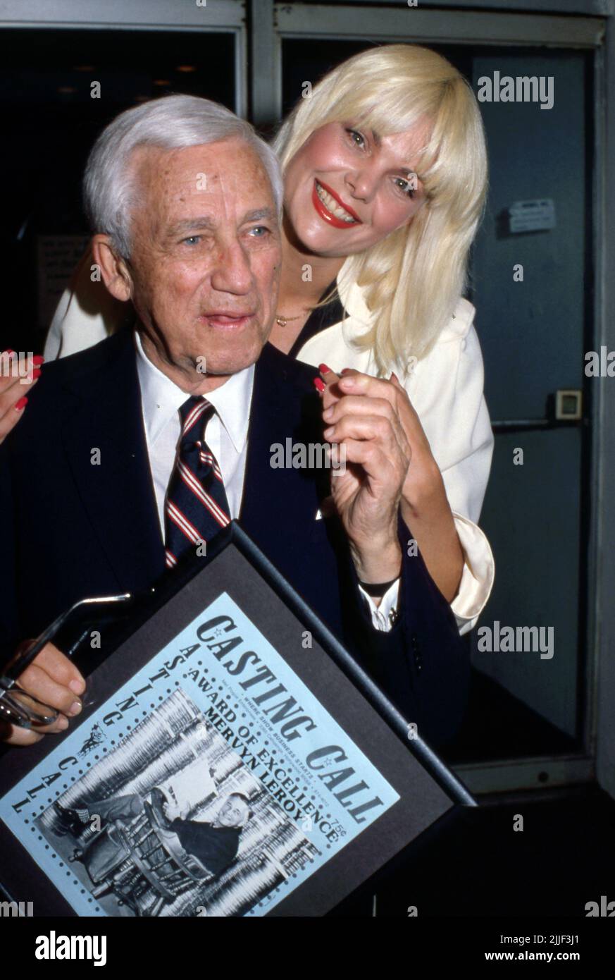 Ann Jillian with Melvyn LeRoy Circa 1980's Credit: Ralph Dominguez/MediaPunch Stock Photo - Alamy