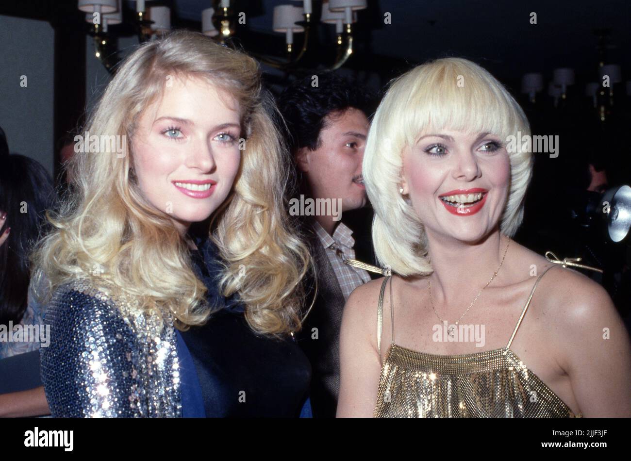 Ann Jillian with Donna Dixon Circa 1980's Credit: Ralph Dominguez/MediaPunch Stock Photo - Alamy