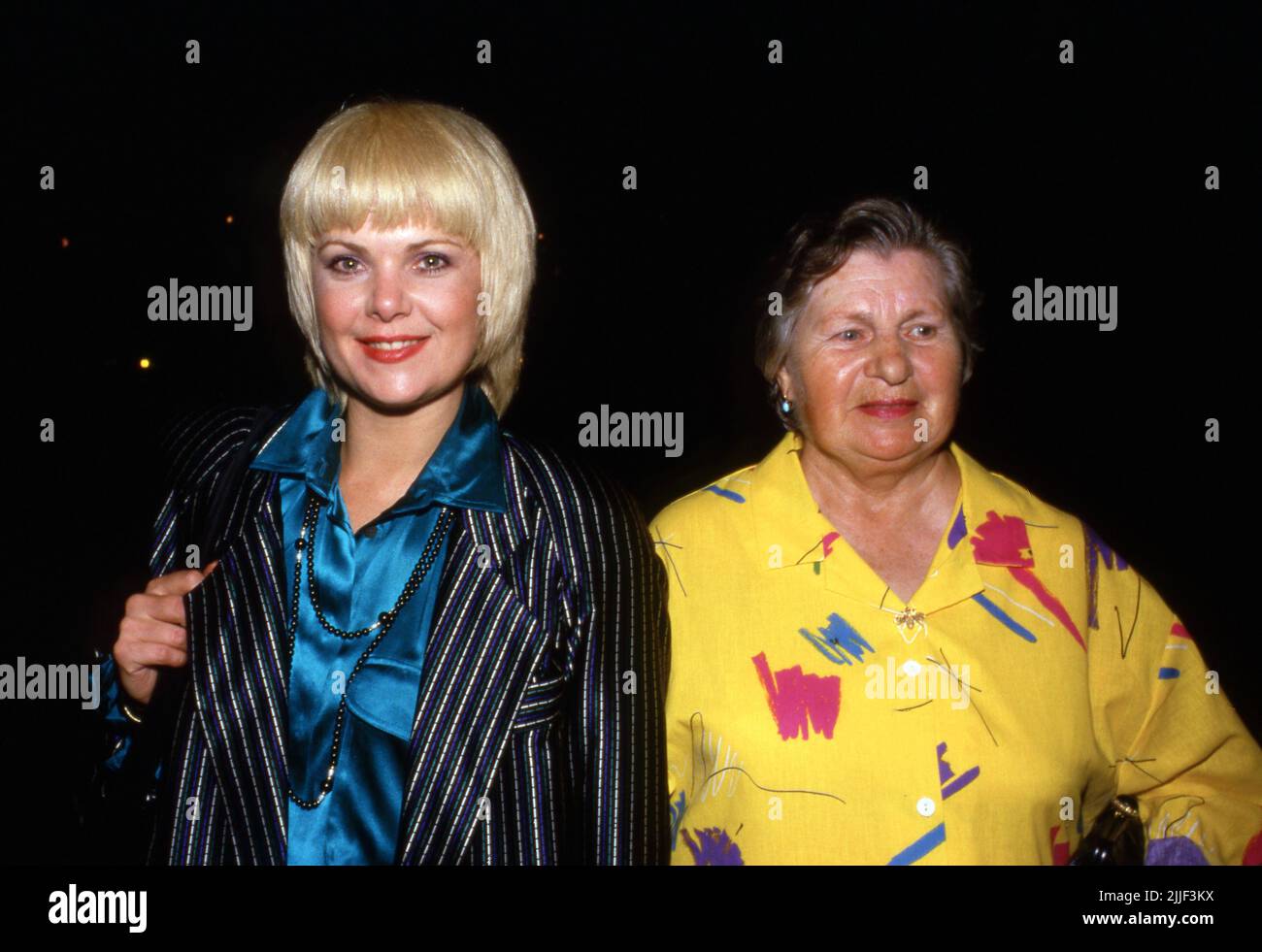 Ann Jillian and mother Margaret Nauseda Circa 1980's Credit: Ralph Dominguez/MediaPunch Stock ...