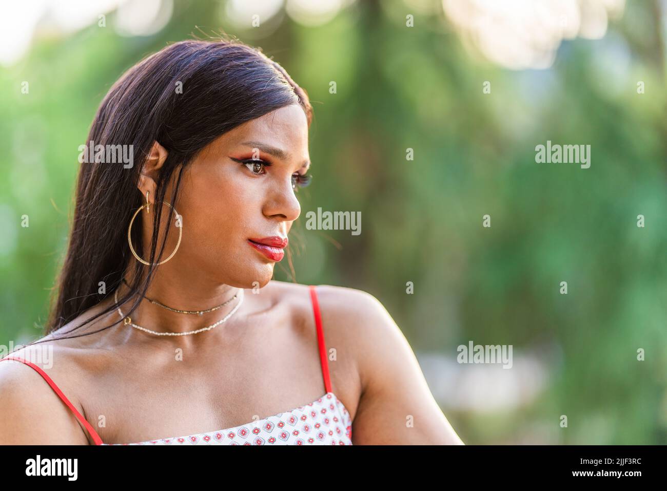 Transgender woman portrait hi-res stock photography and images - Alamy
