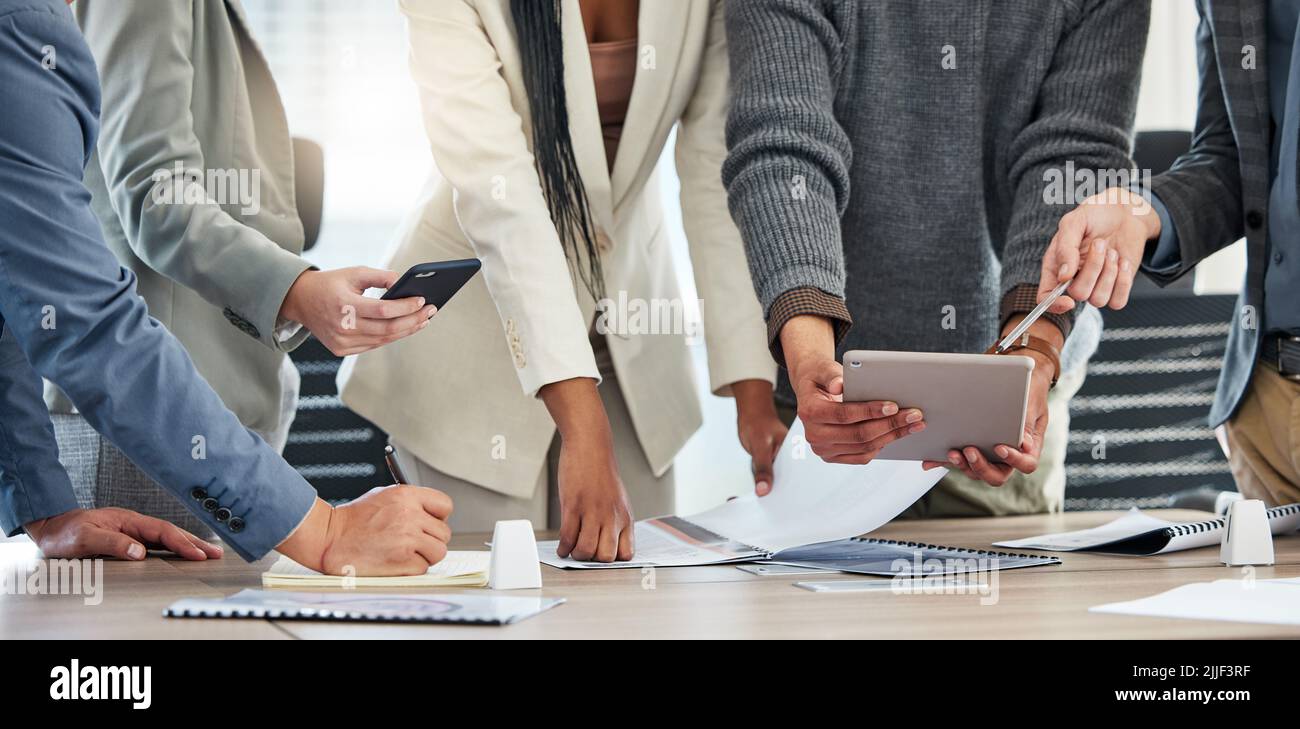 Theres so much work to be done. a group of unrecognizable ...