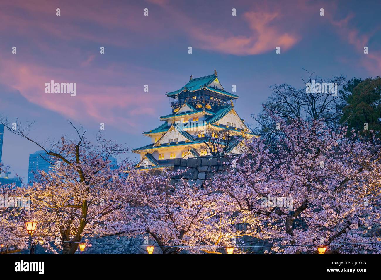Osaka japan during spring hi-res stock photography and images - Alamy