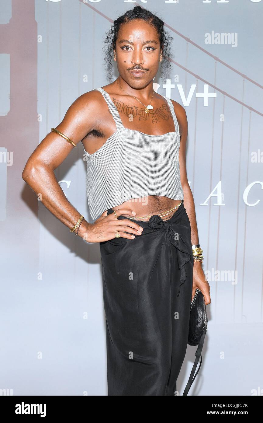 New York, NY, July 25, 2022. Designer-actor Jeffrey C. Williams attends ...