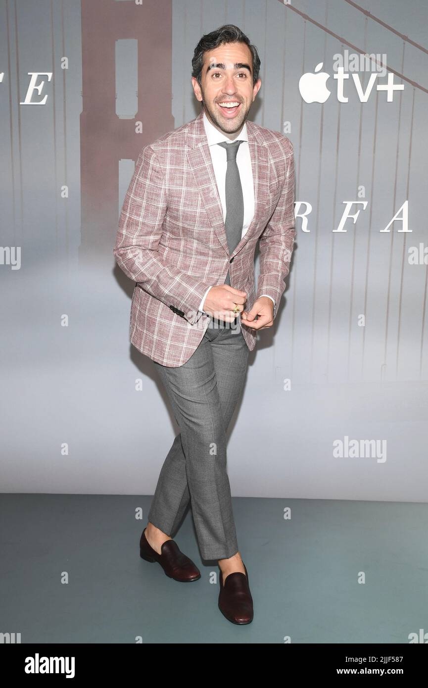 New York, NY, July 25, 2022. Michael Judson Berry attends the Apple TV+ ...