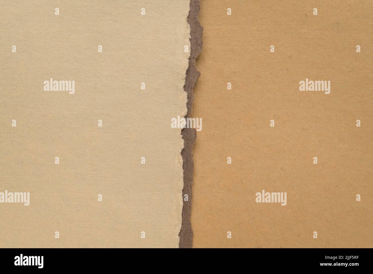 divided paper background in earth tones with a copy space Stock Photo ...