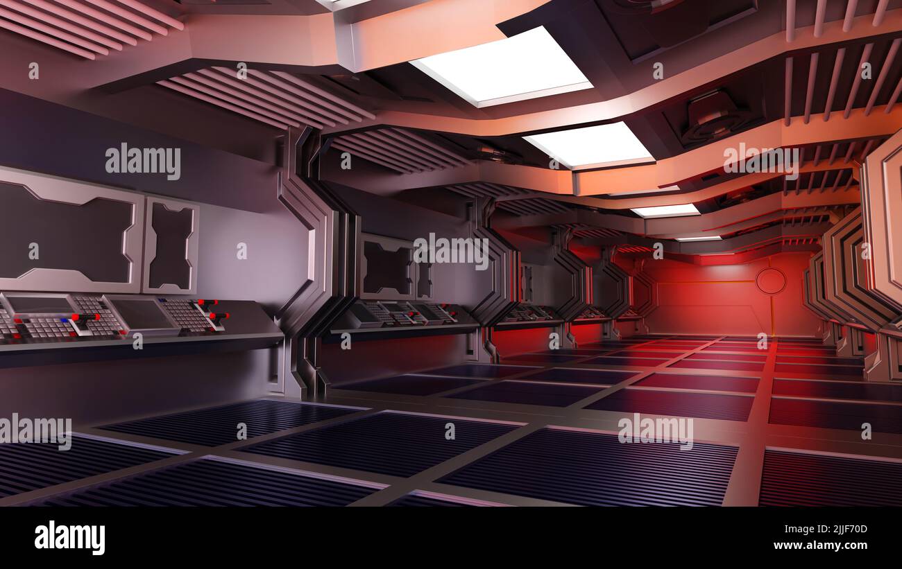 Inside Sci Fi Space Station