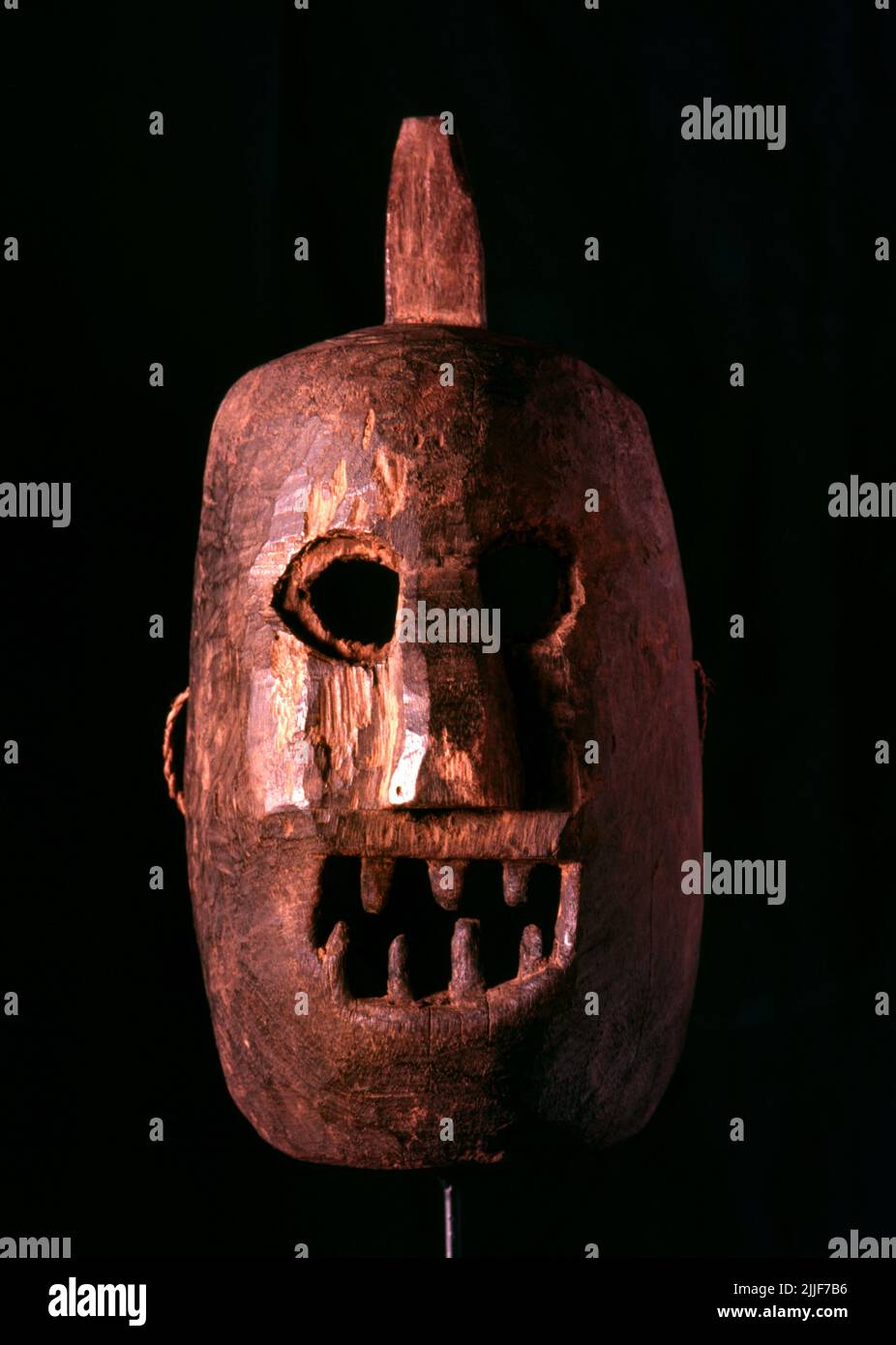 Thailand / China: Yao shaman's mask from northern Thailand. The Yao ...