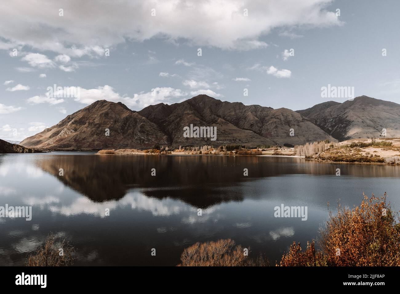 Landscape Scenery of Glendhu Bay, Lake Wanaka South Island, New Zealand ...