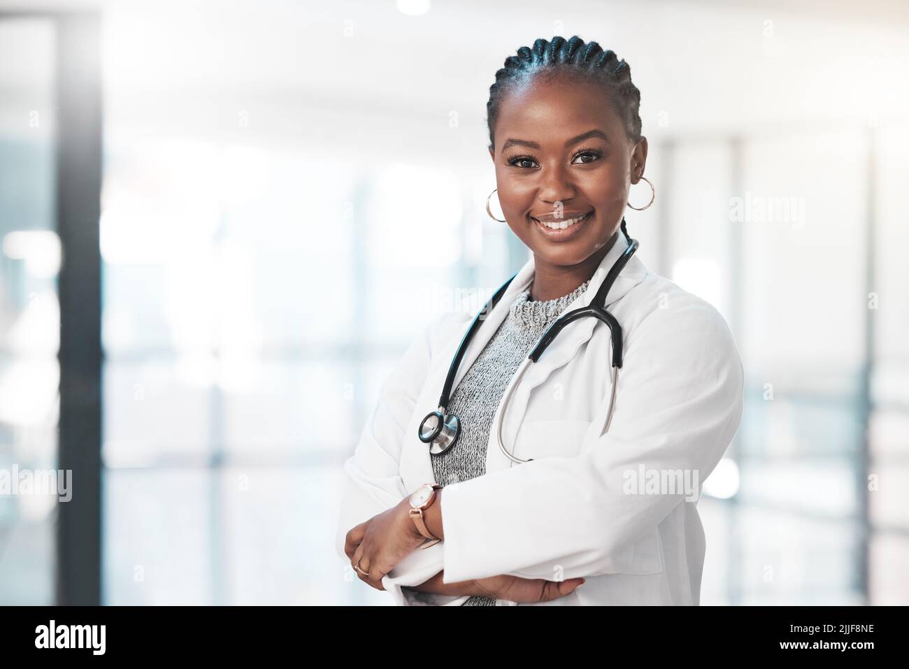 Ill have you healthy in no time. Portrait of a confident young doctor ...