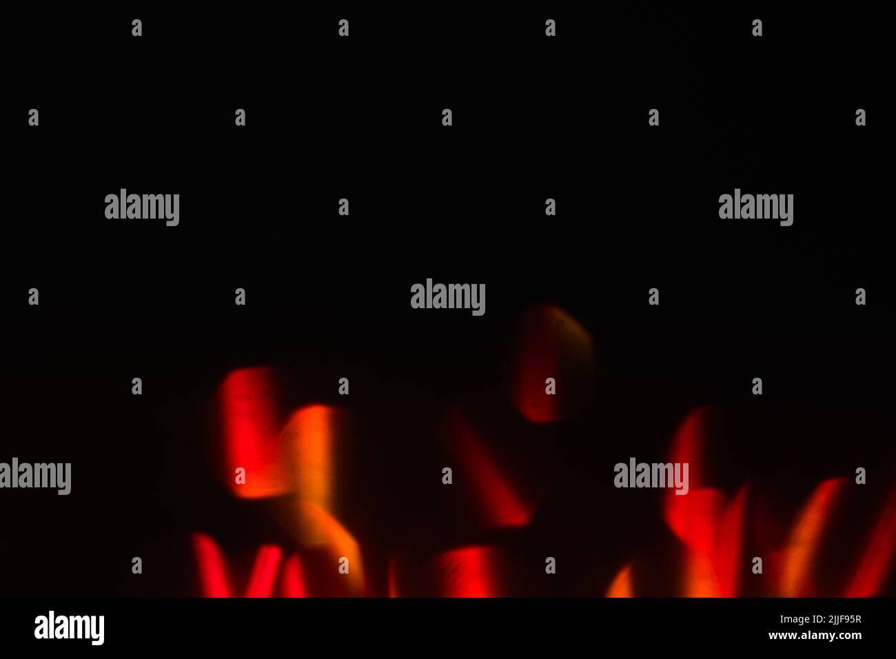 abstract lens flare red bokeh festive glow design Stock Photo - Alamy