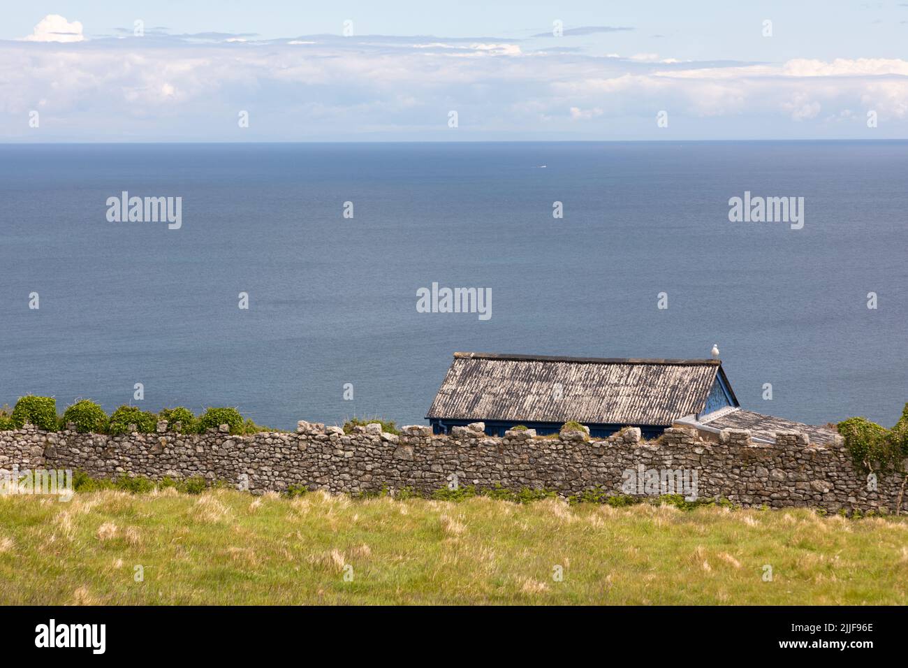 Uk lundy island village hi-res stock photography and images - Alamy