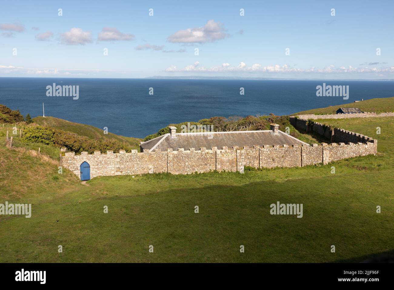 Uk lundy island village hi-res stock photography and images - Alamy