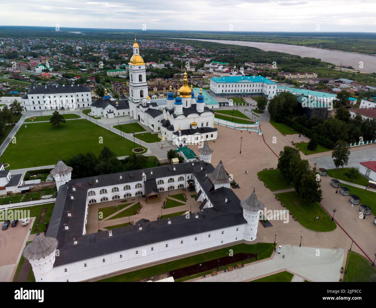 Tobolsk prison castle. Tyumen region. Russia Stock Photo - Alamy