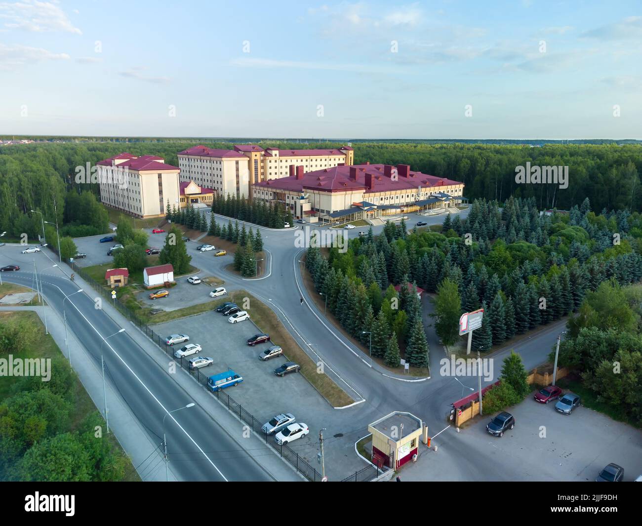 Tyumen regional clinical hospital, Russia Stock Photo - Alamy