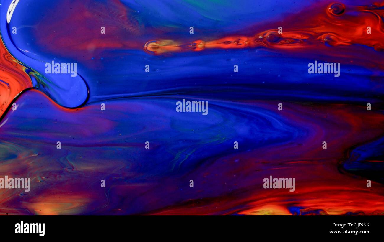 a Color Explosion Abstract Art Painting. Colorful Swirl Texture ...