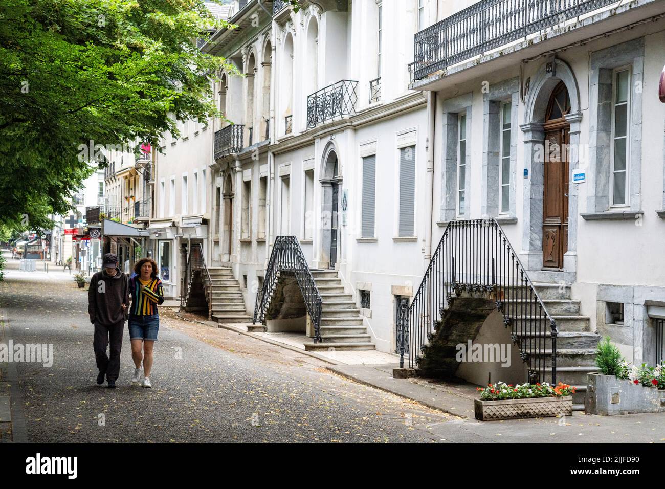 Bagnères-de-Luchon, Pyrenean mountain range, France Stock Photo - Alamy