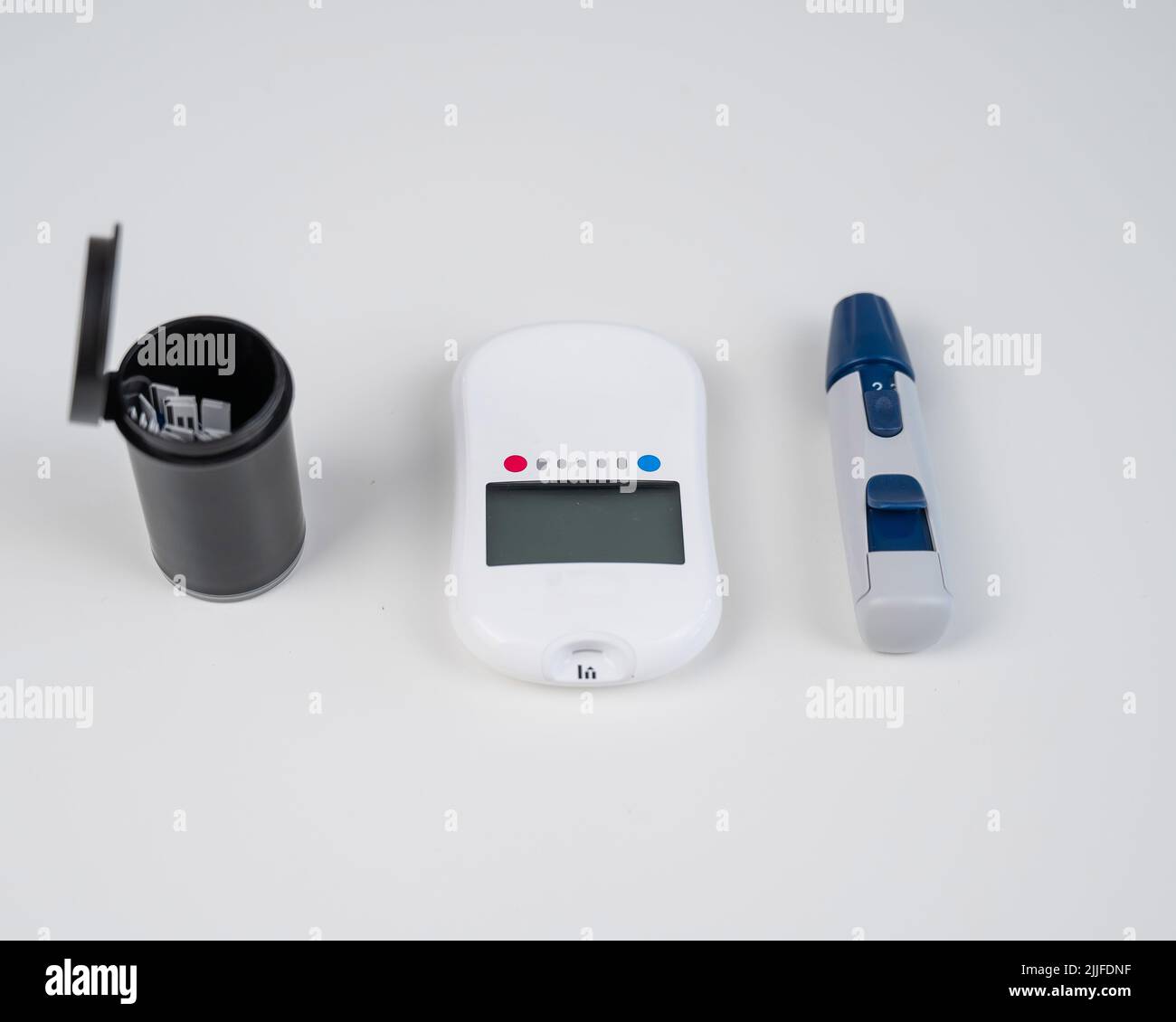 Blood glucose test kit hi-res stock photography and images - Alamy