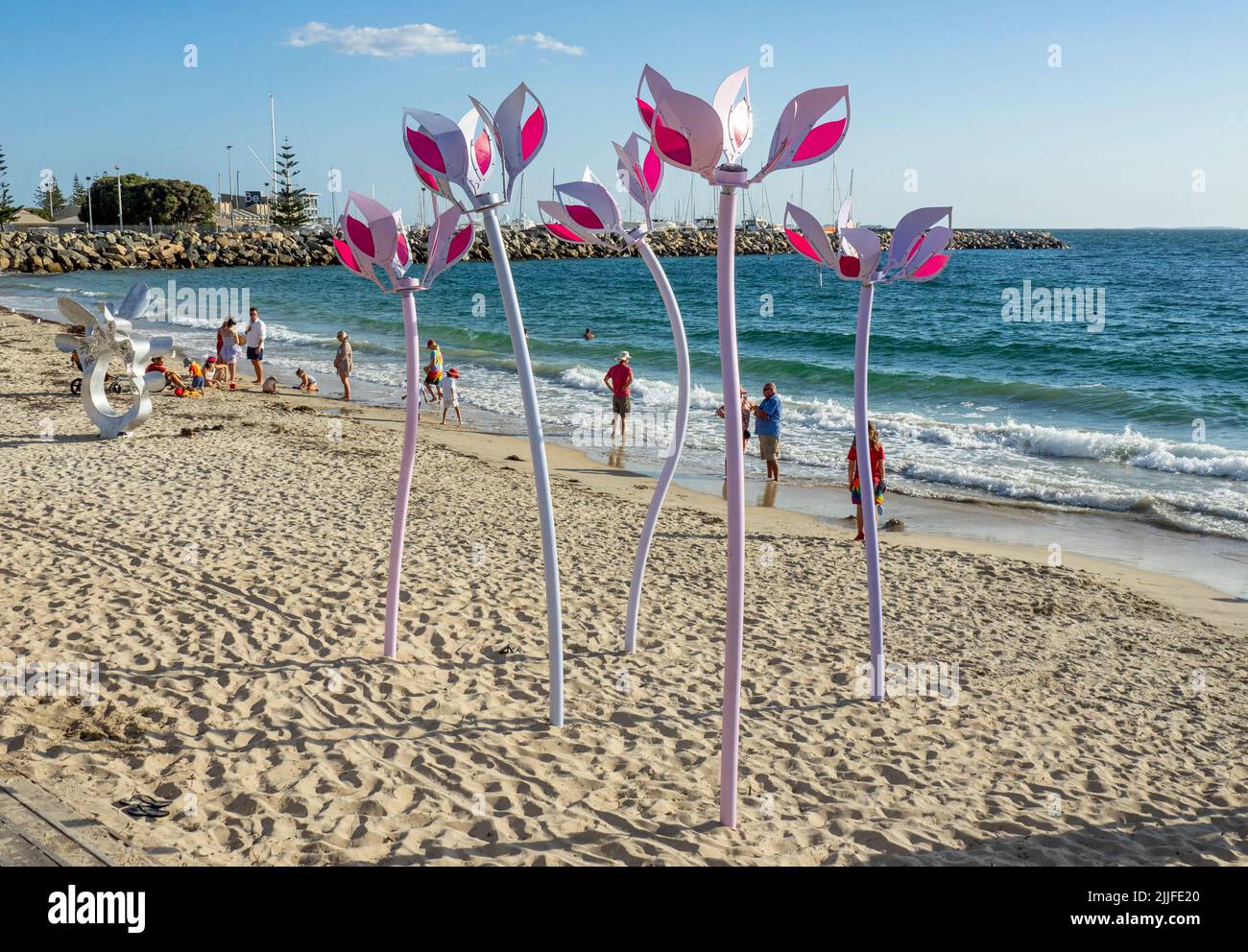 Sculpture At Bathers 2022 sculpture Wind Dancers by sculptor Melanie ...