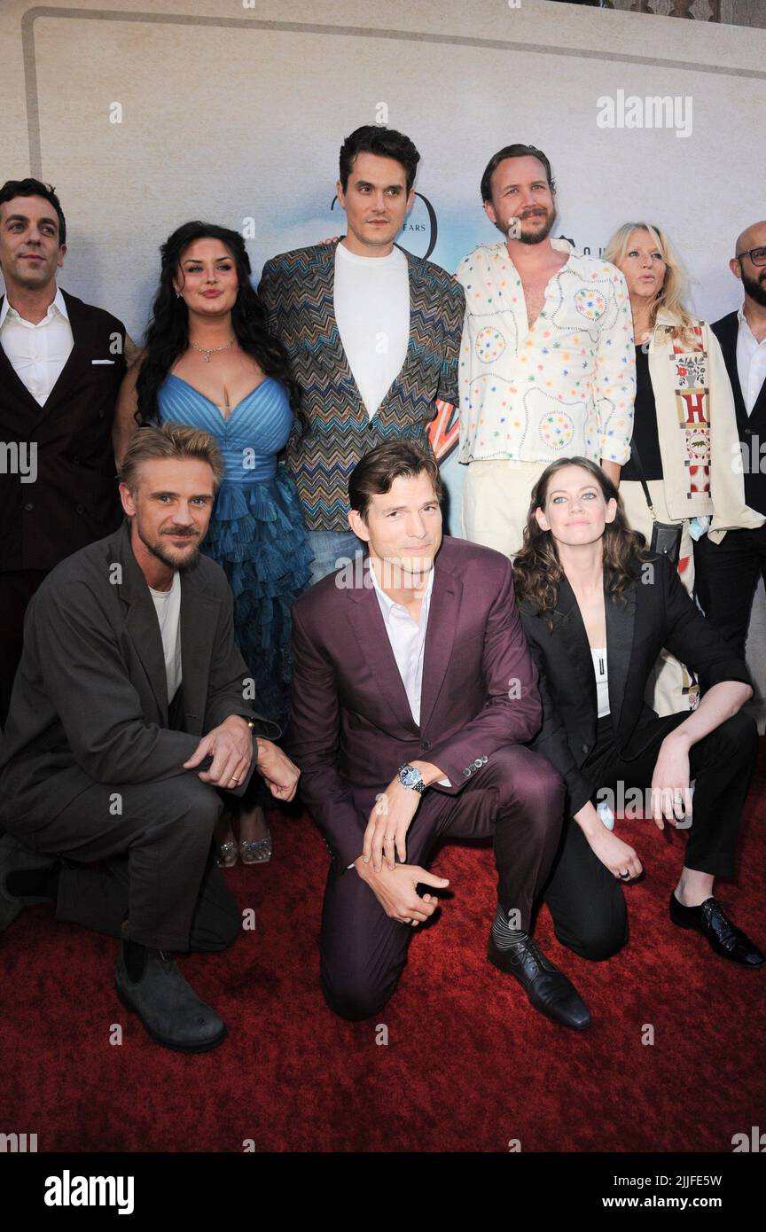 Los Angeles, CA. 25th July, 2022. Ashton Kutcher, Lio Tipton, John ...