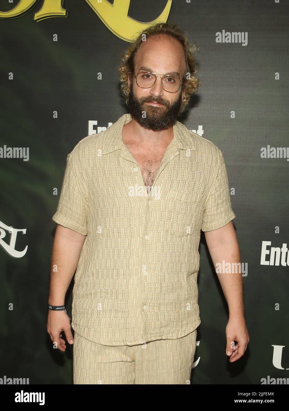 Los Angeles, California, USA. 25th July, 2022. Ben Sinclair, Peacock ...