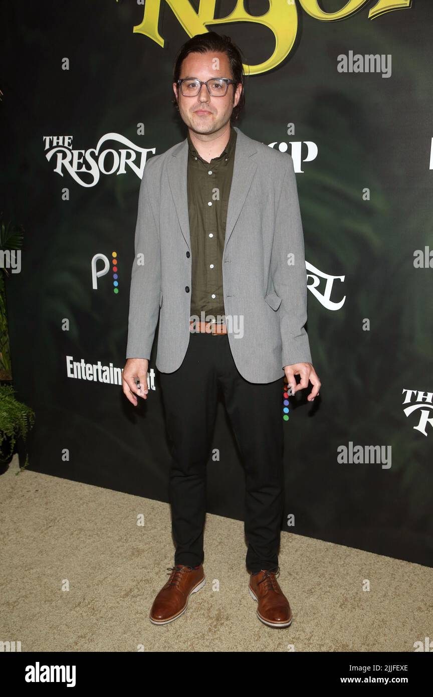 Los Angeles California 25 July 2022 Andy Siara Peacock Ucp And Entertainment Weekly Host
