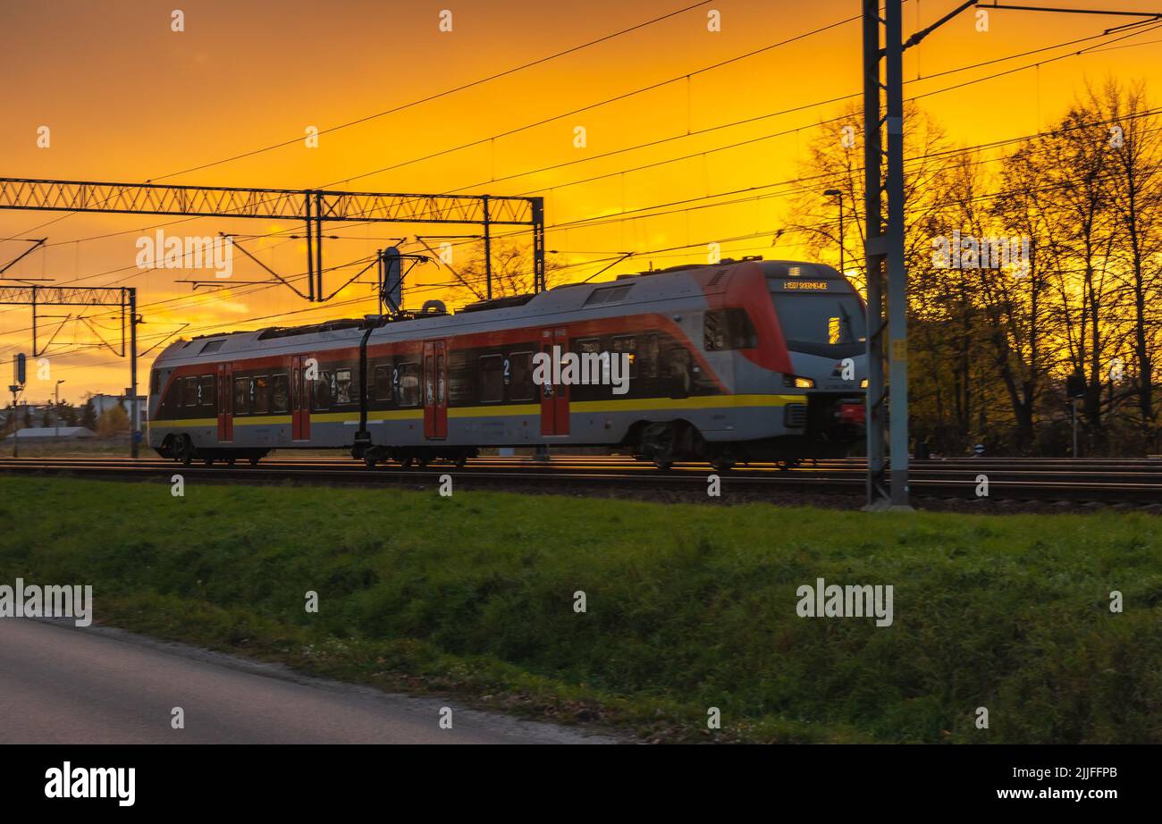 Lodz metropolitan railway hi-res stock photography and images - Alamy