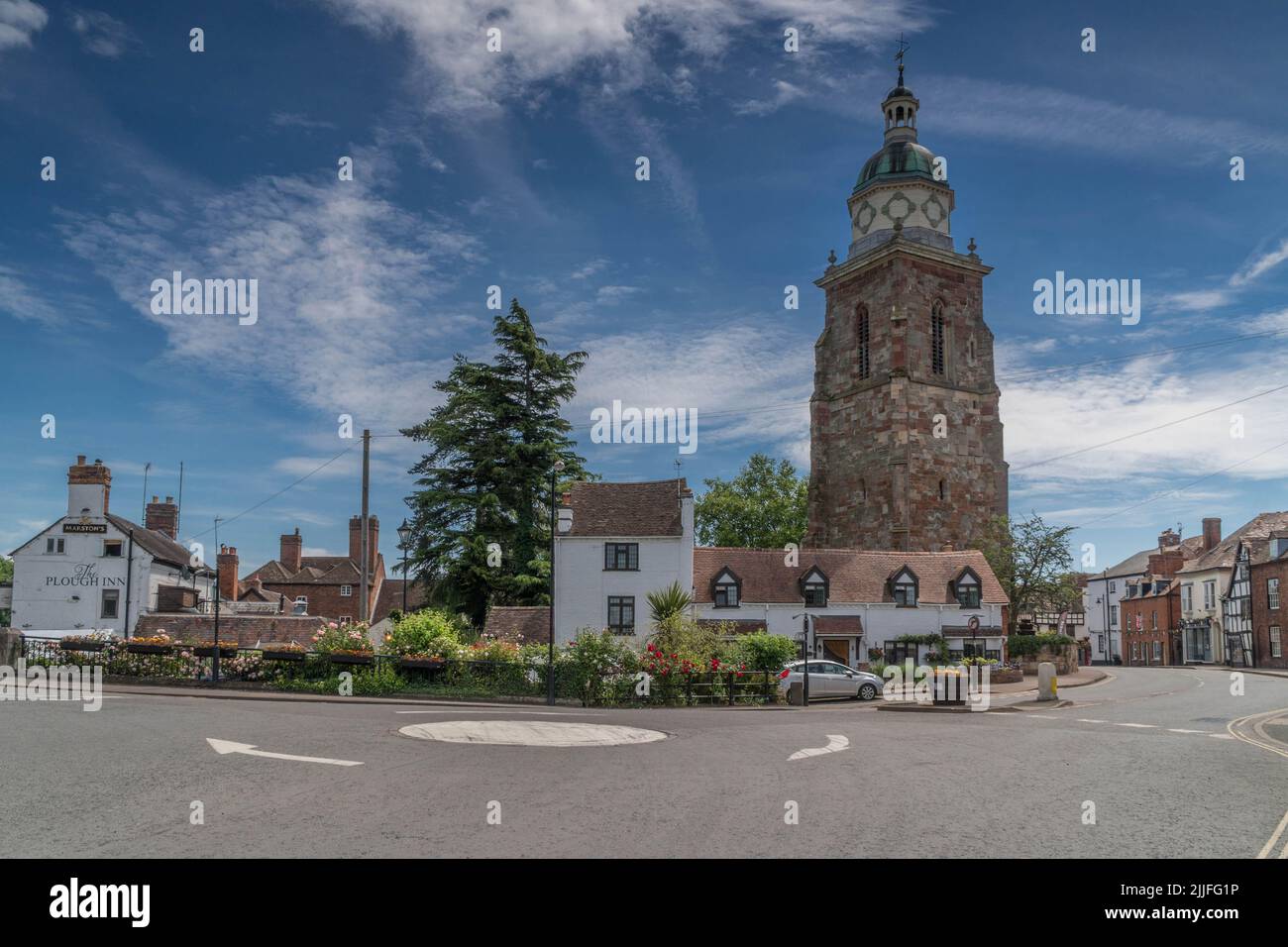 Known locally as the Pepperpot this tower is all that remains of St ...