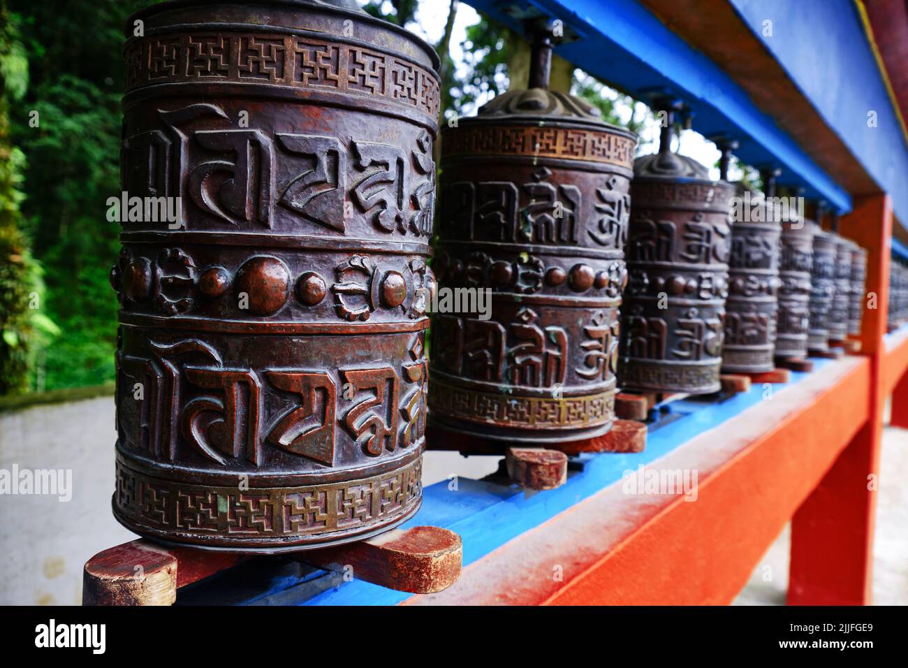 17 June 2022, Gangtok, Sikkim, Ranka (Lingdum or Pal Zurmang Kagyud ...