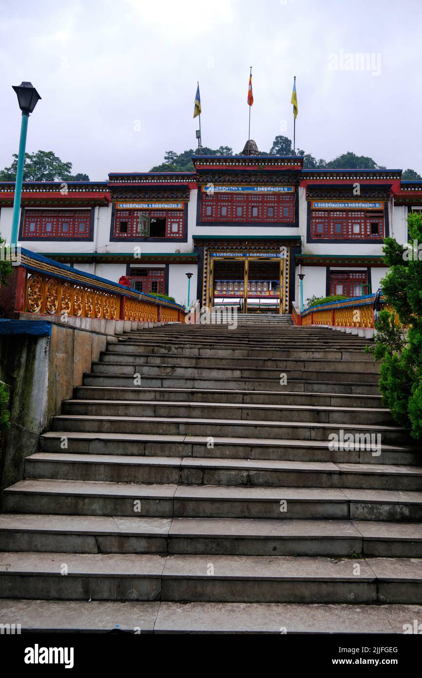 17 June 2022, Gangtok, Sikkim, Ranka (Lingdum or Pal Zurmang Kagyud ...