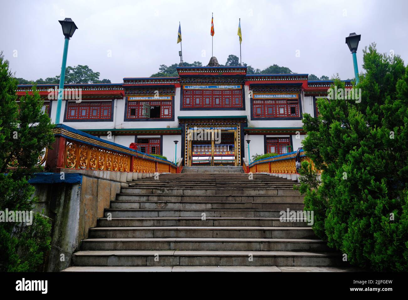 17 June 2022, Gangtok, Sikkim, Ranka (Lingdum or Pal Zurmang Kagyud ...