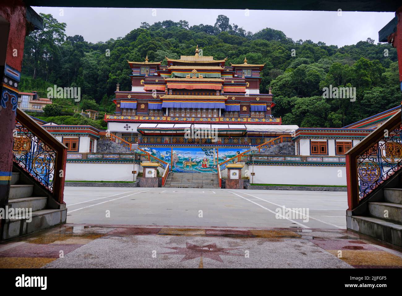 17 June 2022, Gangtok, Sikkim, Ranka (Lingdum or Pal Zurmang Kagyud ...