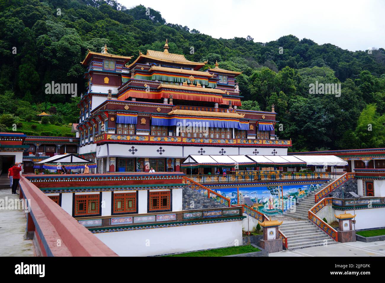 17 June 2022, Gangtok, Sikkim, Ranka (Lingdum or Pal Zurmang Kagyud ...