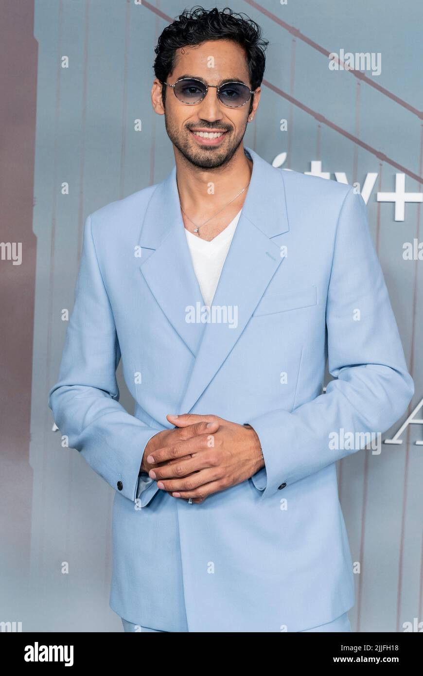 New York, NY - July 25, 2022: Andres Joseph attends premiere of Apple ...