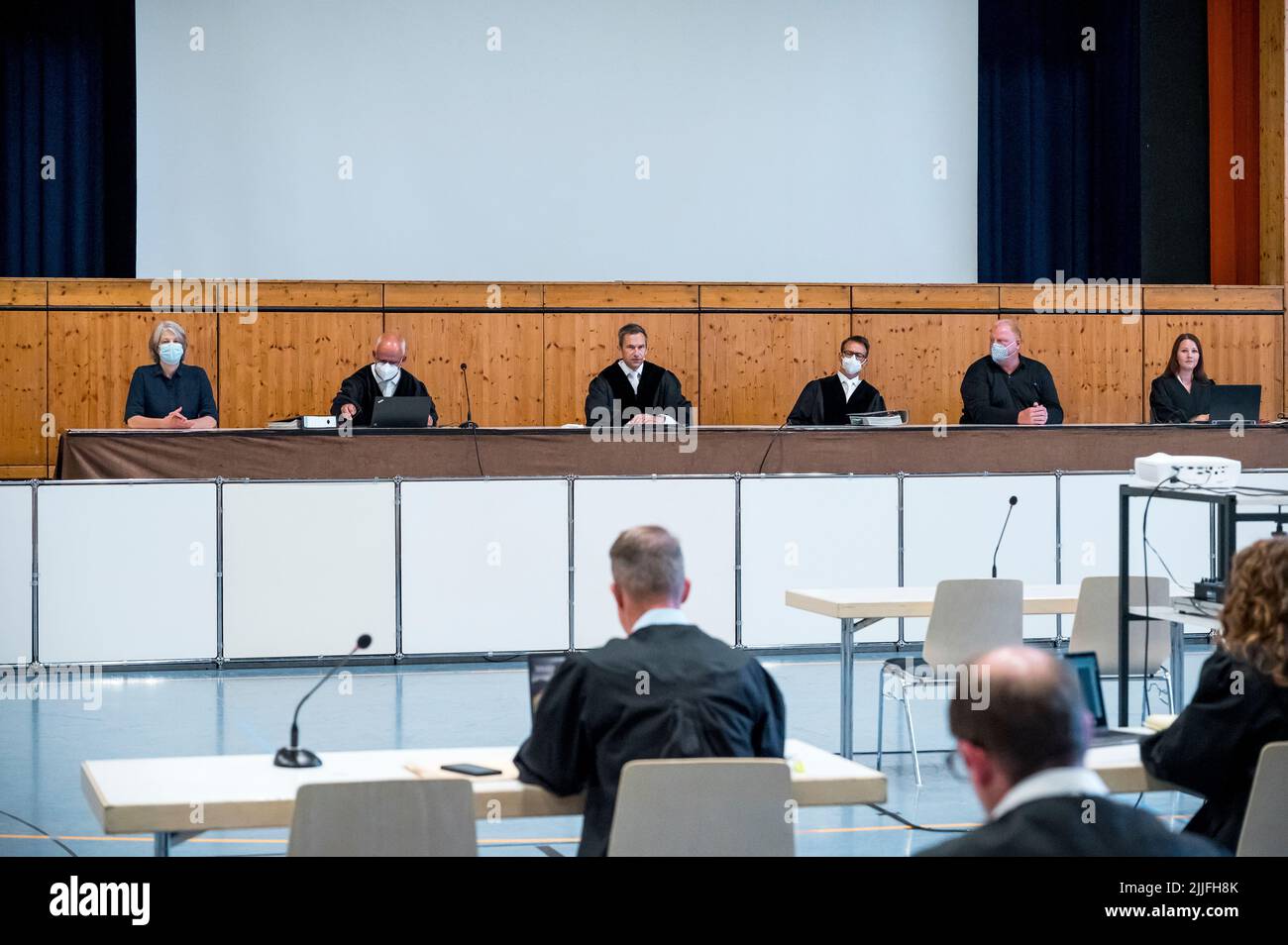 From left back judge hi-res stock photography and images - Alamy