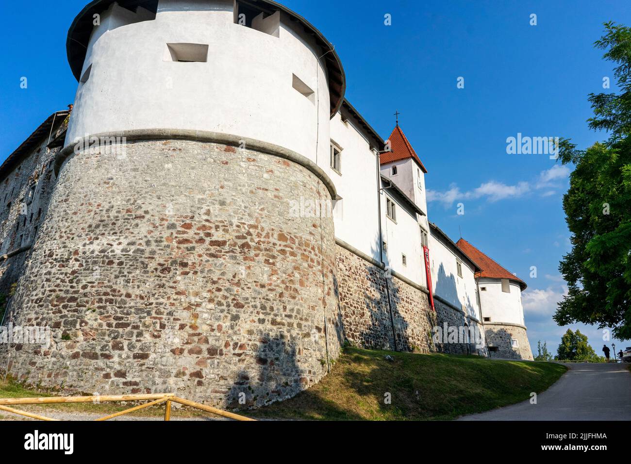 Turjak castle is one of the biggest still standing castles in Slovenia ...