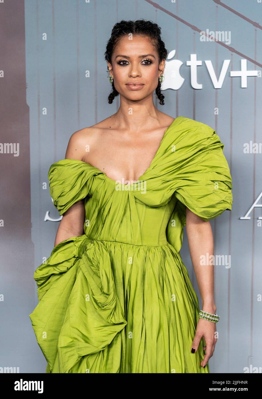 New York, NY - July 25, 2022: Gugu Mbatha-Raw wearing dress by ...