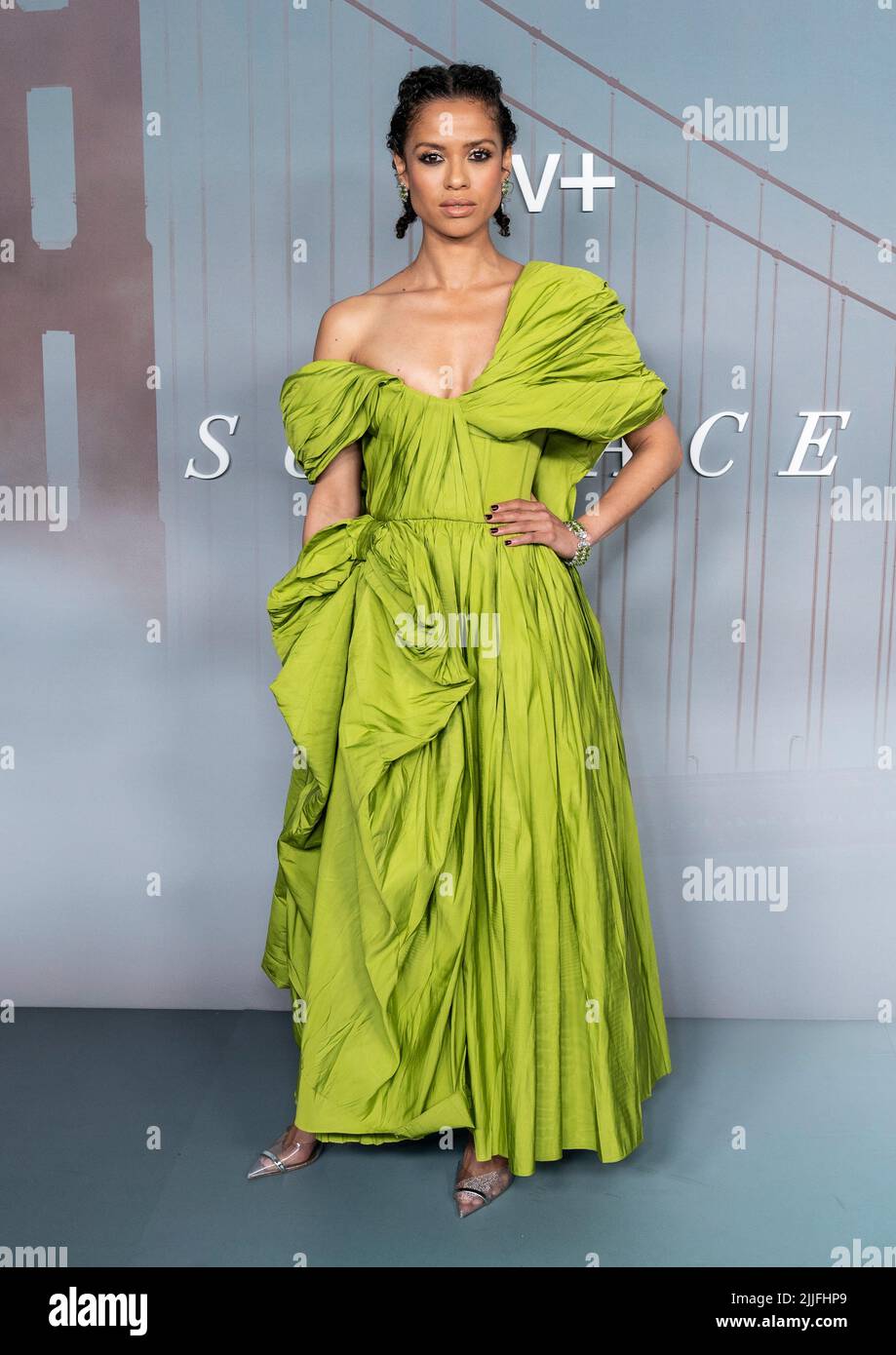New York, NY - July 25, 2022: Gugu Mbatha-Raw wearing dress by ...