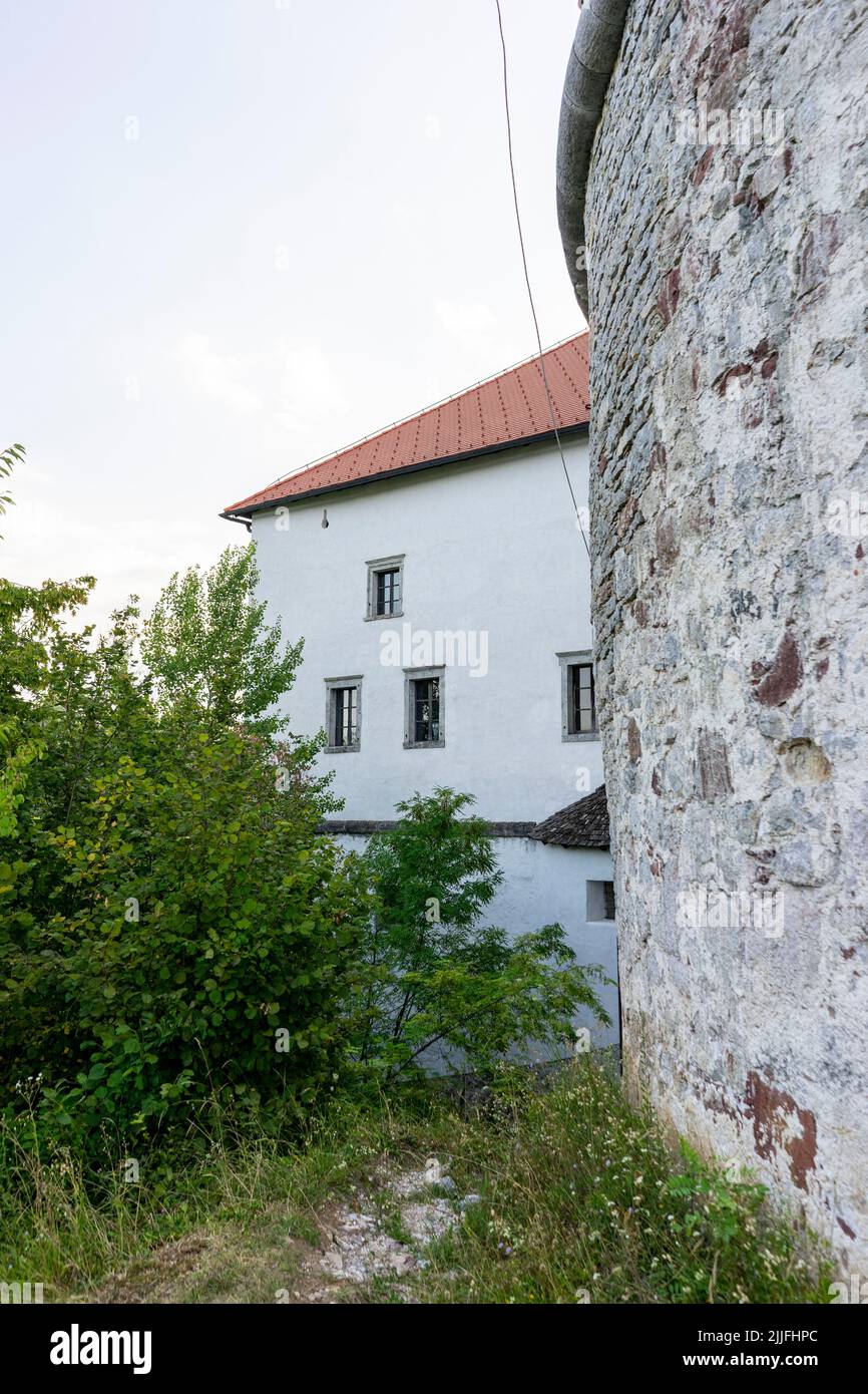 Turjak castle is one of the biggest still standing castles in Slovenia ...