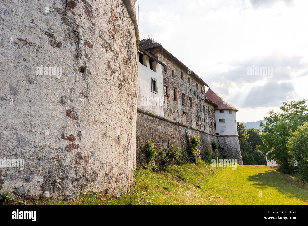 Turjak castle is one of the biggest still standing castles in Slovenia ...